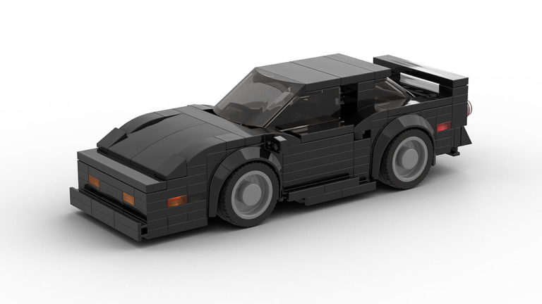 Chevrolet Corvette C4 Modified - LEGO® MOC Instructions