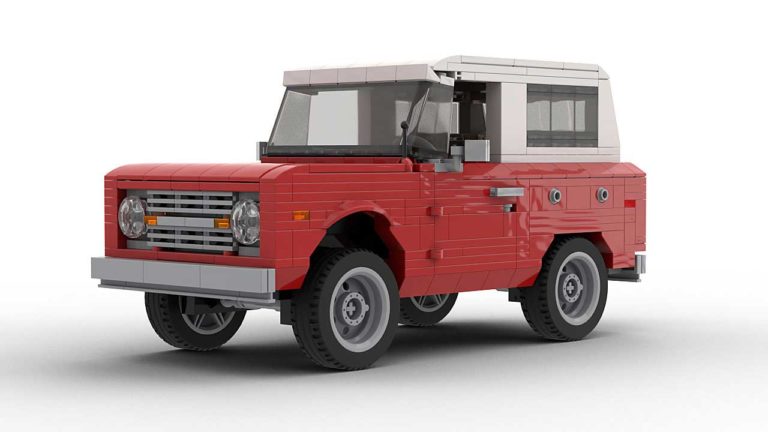 Ford Bronco 74 - LEGO® MOC Instructions