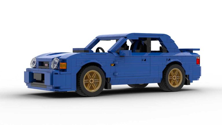 Subaru Impreza WRX 01 - LEGO® MOC Instructions