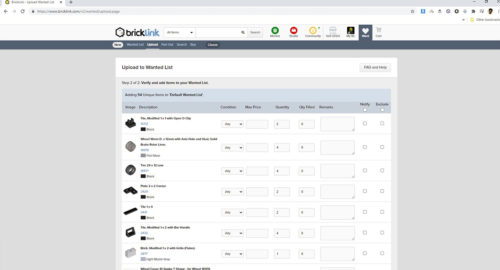 Bricklink Ordering Tutorial - LEGO® MOC Instructions
