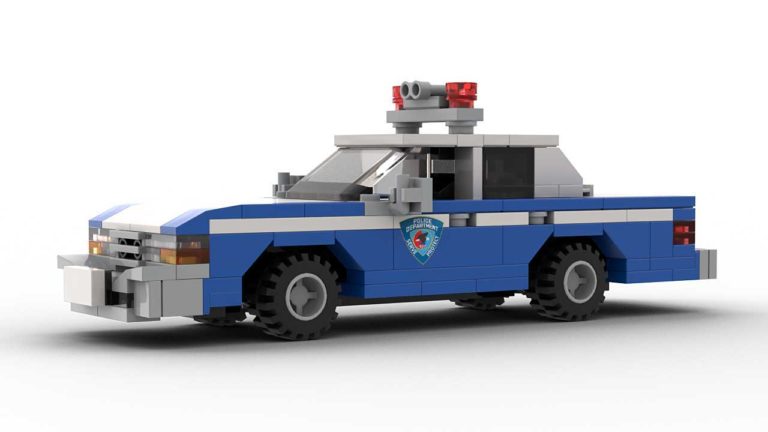 Home Alone Police Car - LEGO® MOC Instructions
