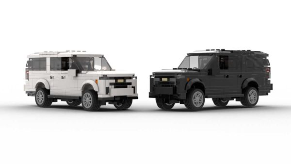 Finished my Modern Tahoe & Suburban Collection - LEGO® MOC Instructions