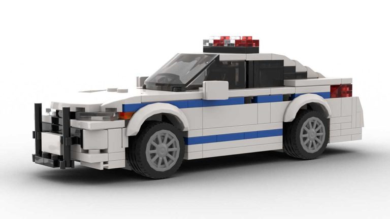 Ford Fusion NYPD - LEGO® MOC Instructions