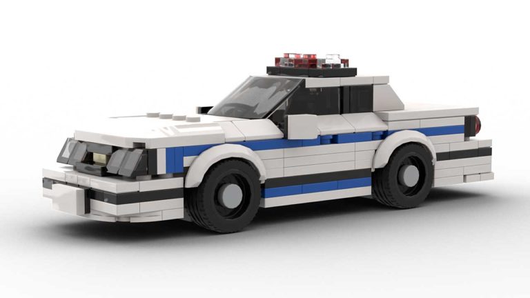 Chevrolet Impala 03 NYPD - LEGO® MOC Instructions