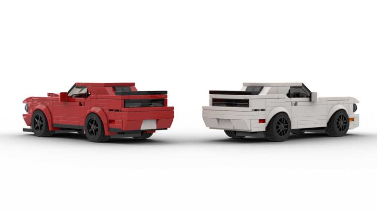 My modern Dodge Challenger Designs - LEGO® MOC Instructions