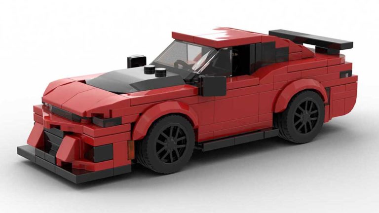 Chevrolet Camaro ZL1 18 - LEGO® MOC Instructions