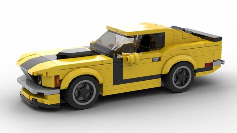 Ford Mustang Boss 302 70 - LEGO® MOC Instructions