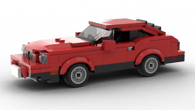 Ford Mustang II Hatchback - LEGO® MOC Instructions
