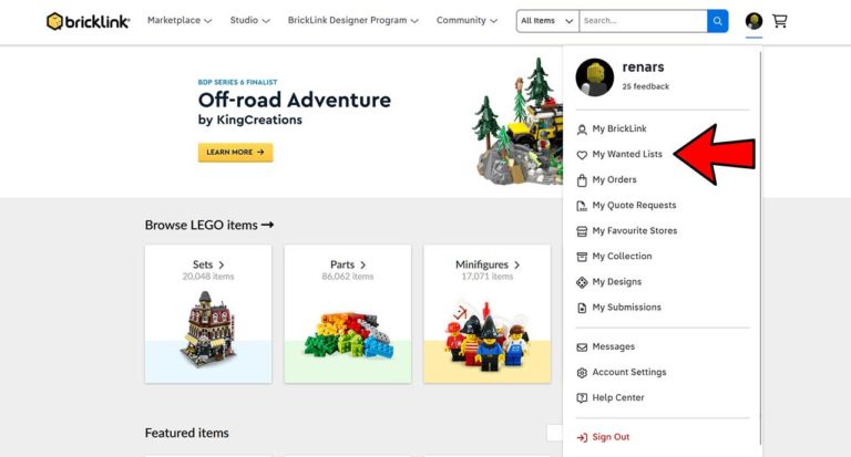 Bricklink Ordering Tutorial - LEGO® MOC Instructions